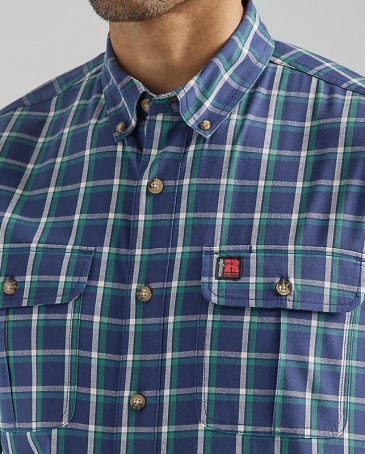 Wrangler® Men's Riggs Foreman SS Plaid - Fort Brands