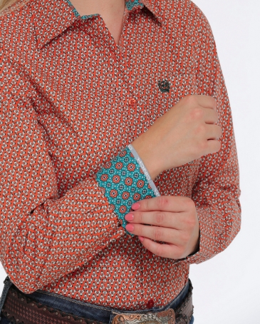 Cinch® Ladies' Western Button Down Shirt - Fort Brands