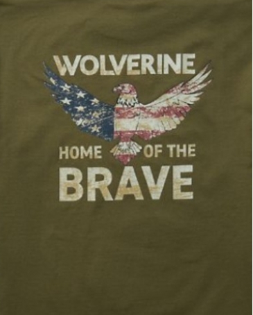 Wolverine® Men's Flag Graphic Shirt - Fort Brands