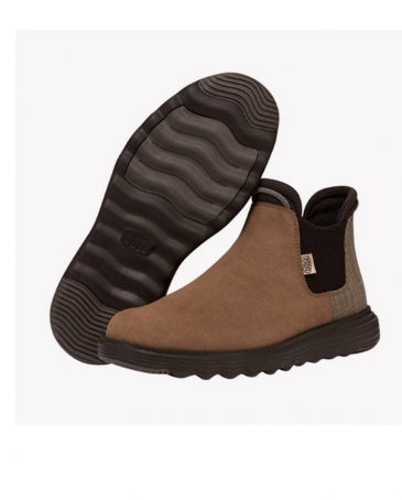Hey Dude Shoes® Ladies' Branson Boot Suede Cognac - Fort Brands