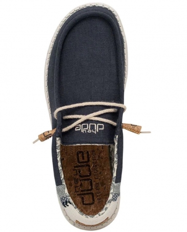Hey Dude Shoes® Men's Wally Break Stitch Navy - Fort Brands