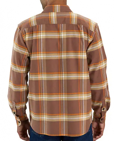 Carhartt® Men's RF Midweight LS Flannel Shirt - Fort Brands