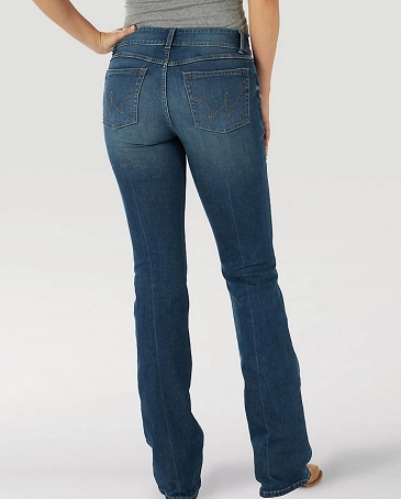 Wrangler® Ladies' Essentials Mid Rise Boot Cut - Fort Brands